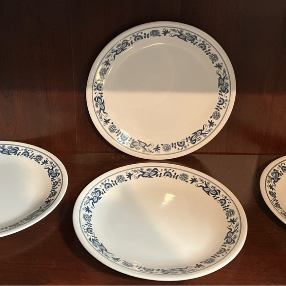 Corelle | Dining | Vintage Corelle Old Towne Blue Onion Pattern 4 ...